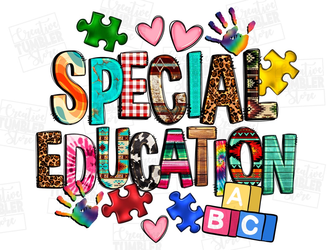 Special Education Png Sublimation Design Download, Back to School Png ...