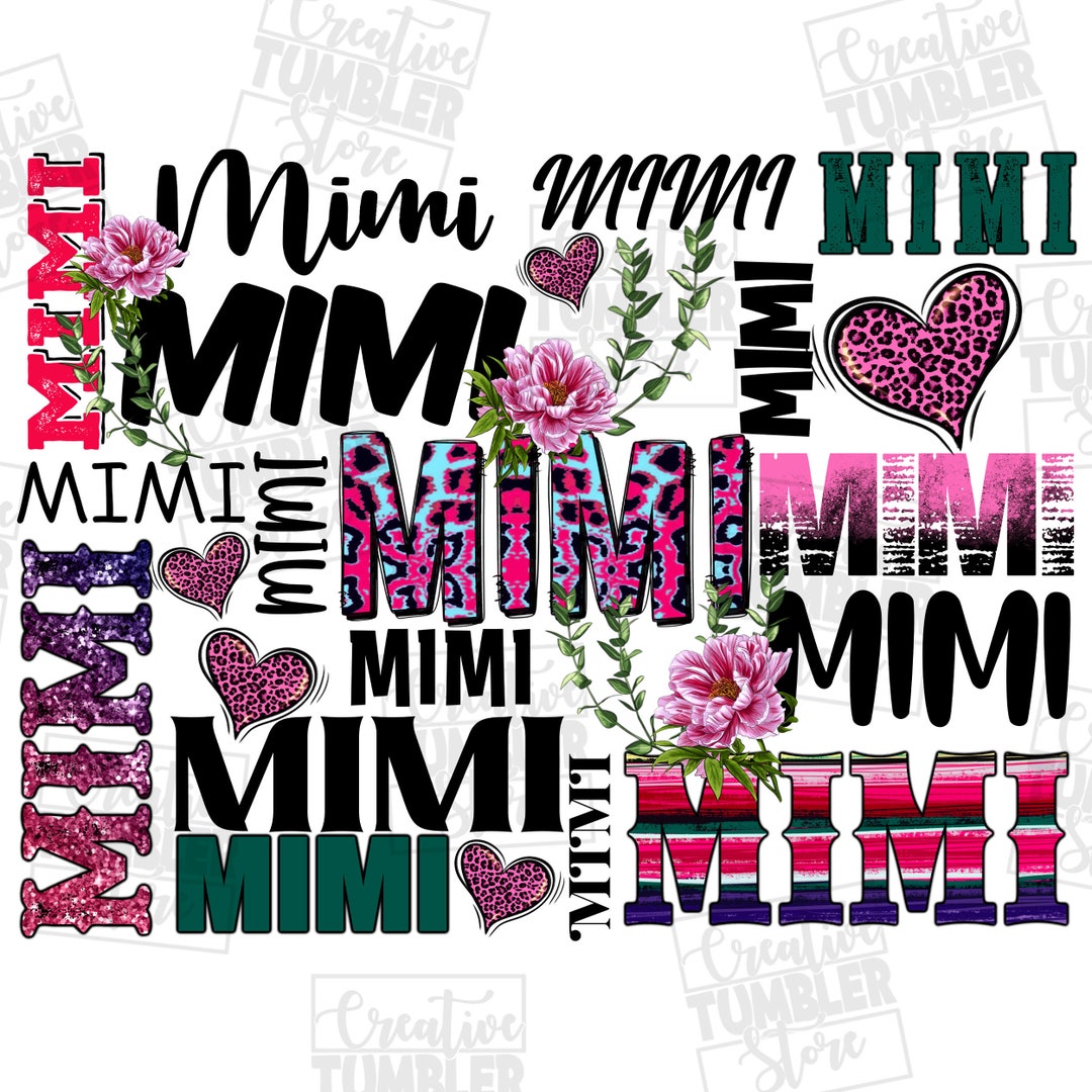 Mimi Png Sublimation Design Download, Mimi Png, Mimi Love Png, Western ...