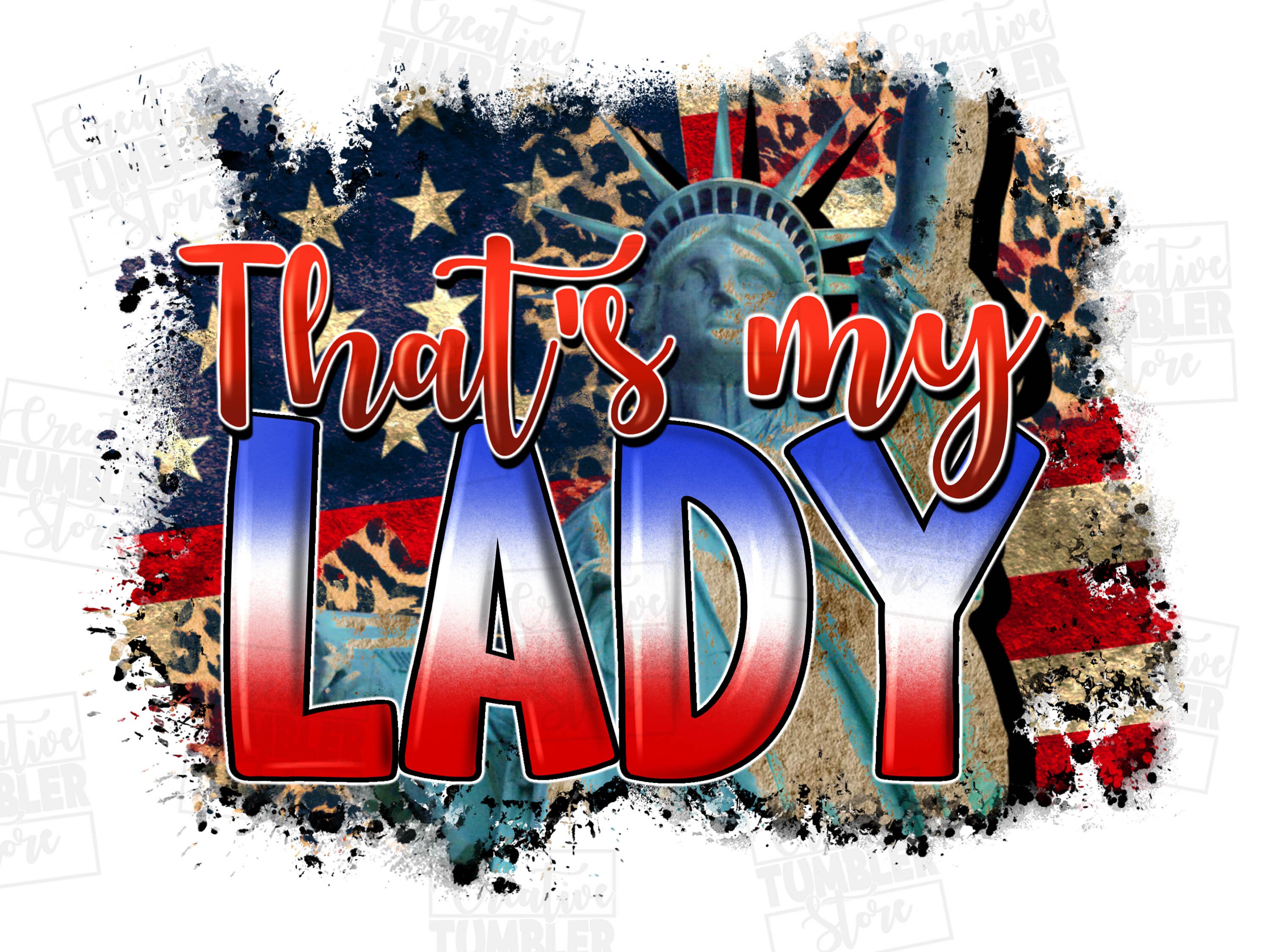 Thats My Lady Png Sublimation Design Download Statue of - Etsy