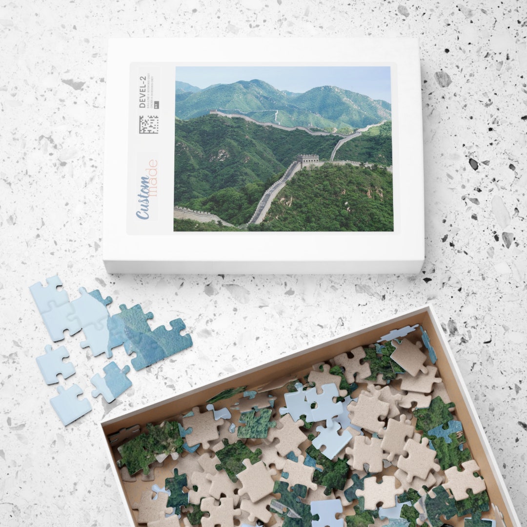 The Great Wall of China Famous Landmark Themed Jigsaw Puzzle - Etsy