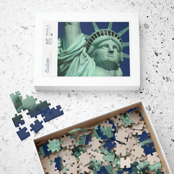 Statue of Liberty Puzzle - Etsy