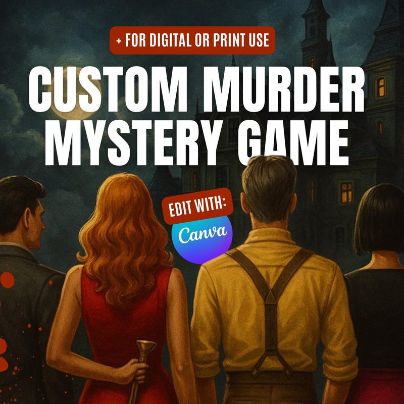 Clue Murder Mystery - Etsy