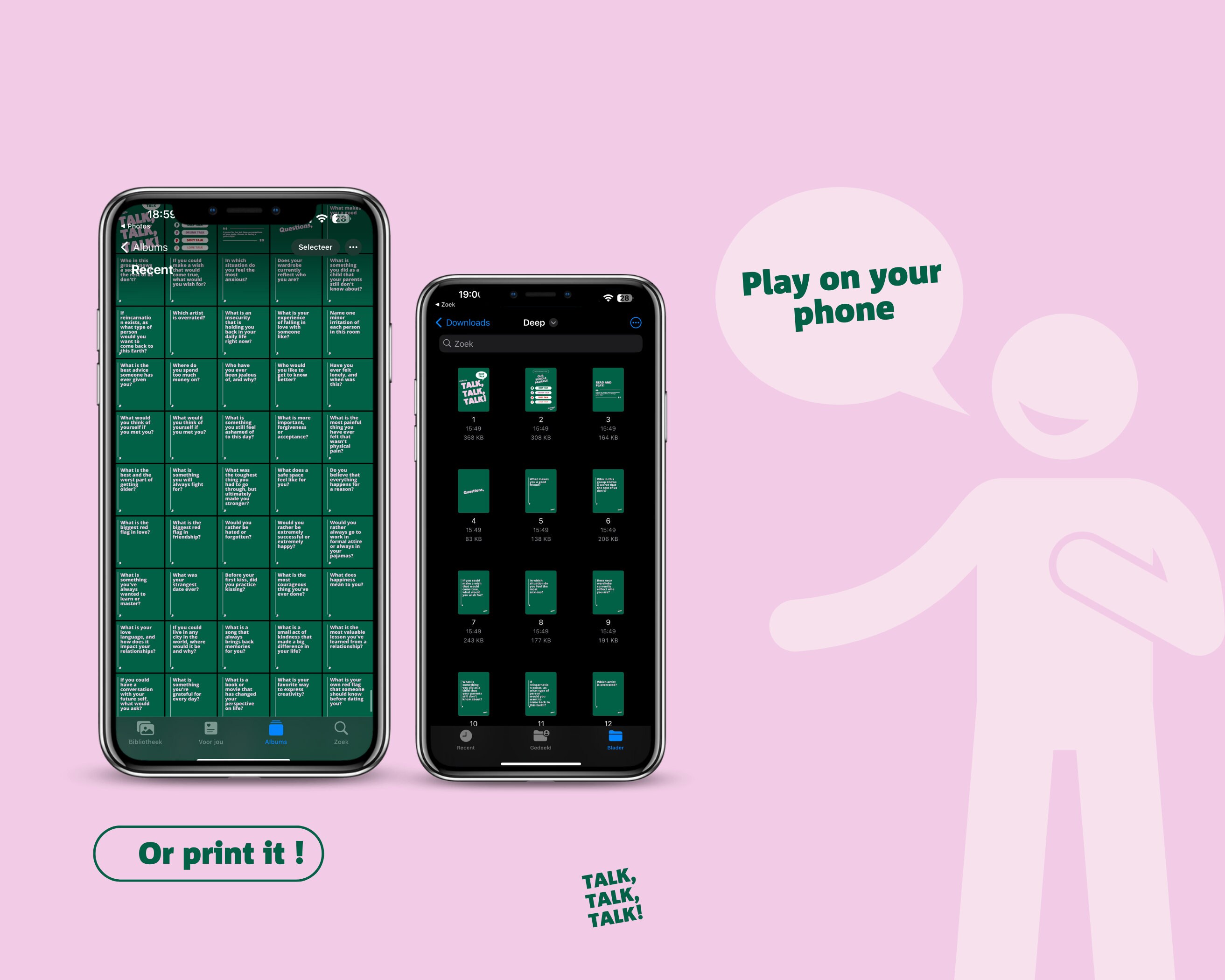 Talk Bundle Party Question Card Game Ladies Night Drinking Party Game ...