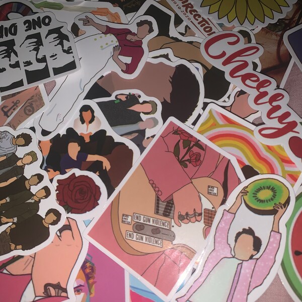 One Direction Stickers - Etsy