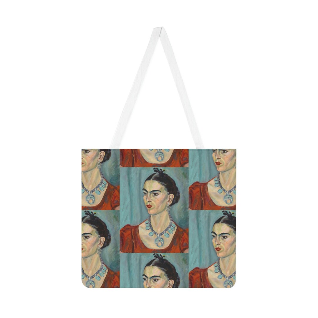 Shoulder Tote Bag Frida Kahlo by Magda Pach - Etsy