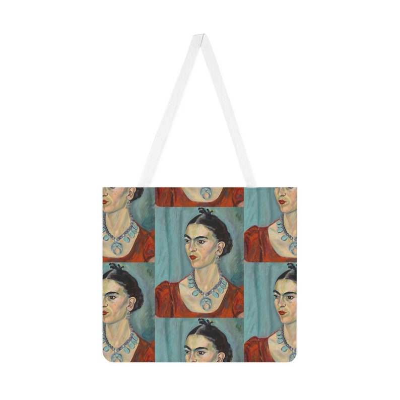 Shoulder Tote Bag Frida Kahlo by Magda Pach - Etsy