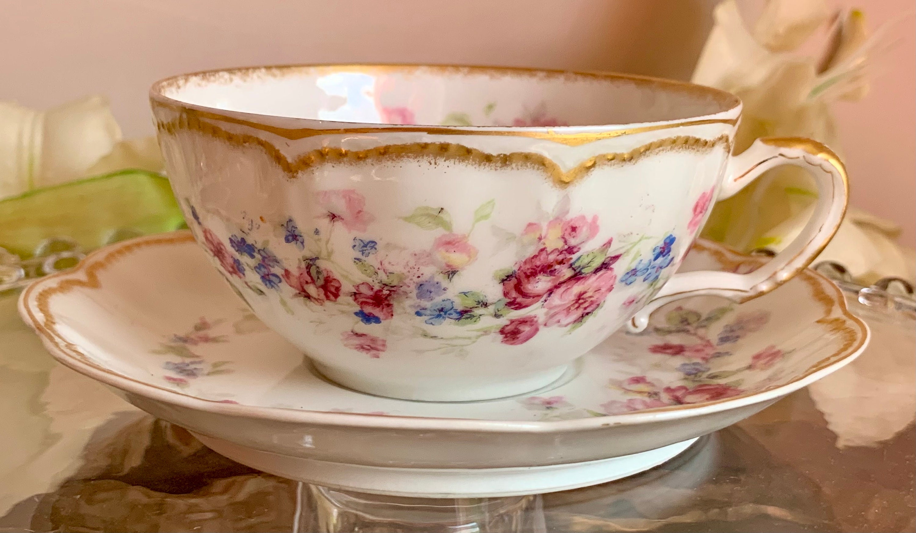 Rare Antique T.haviland Limoges Bone China Made in France in 1893 Hand ...
