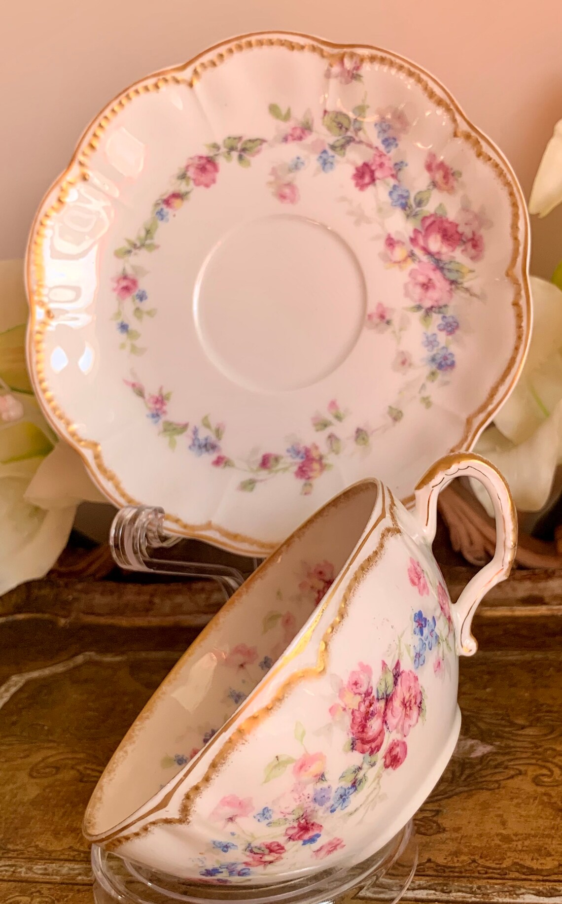 Rare Antique T.haviland Limoges Bone China Made in France in 1893 Hand ...