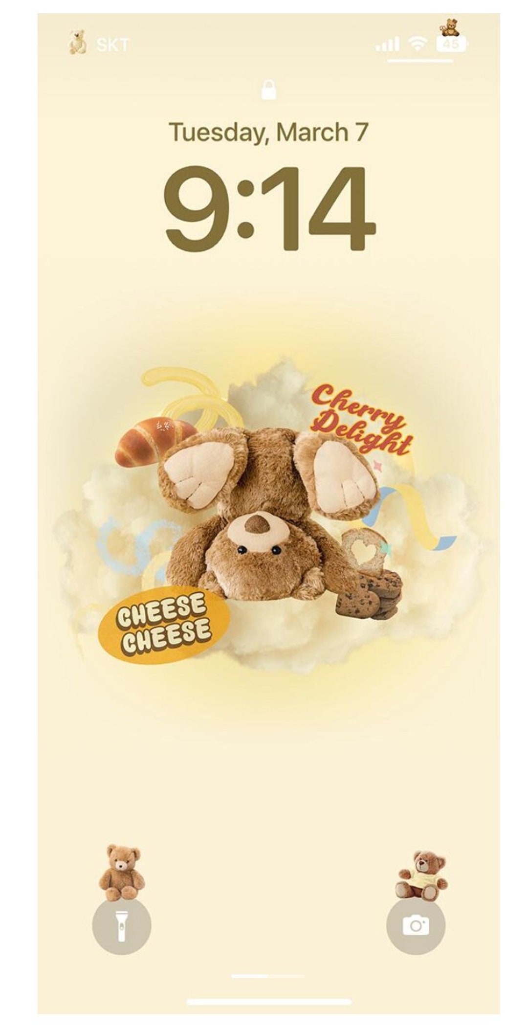 Cute Teddy Mobile Wallpaper - Etsy