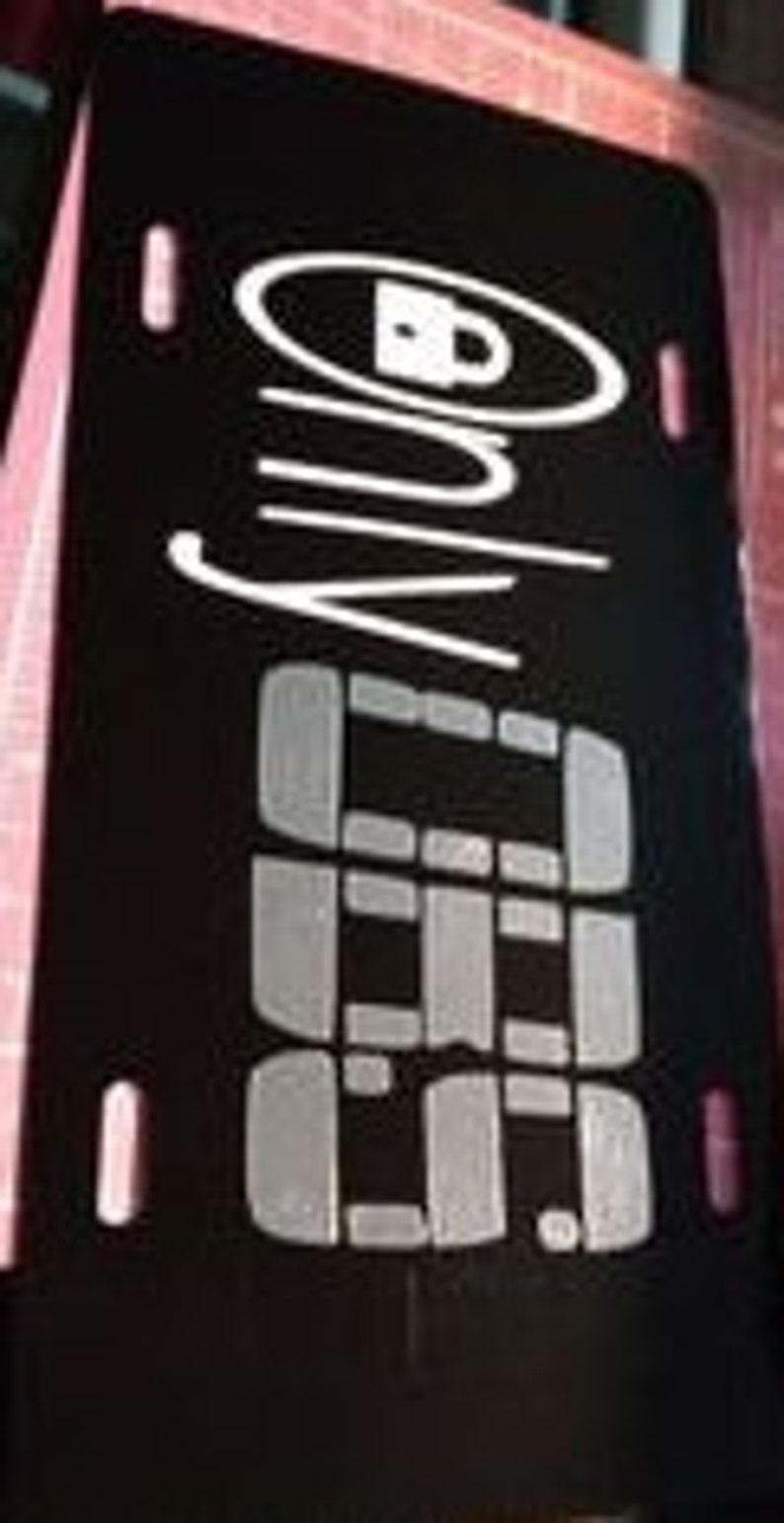 Custom Vanity License Plates - Etsy