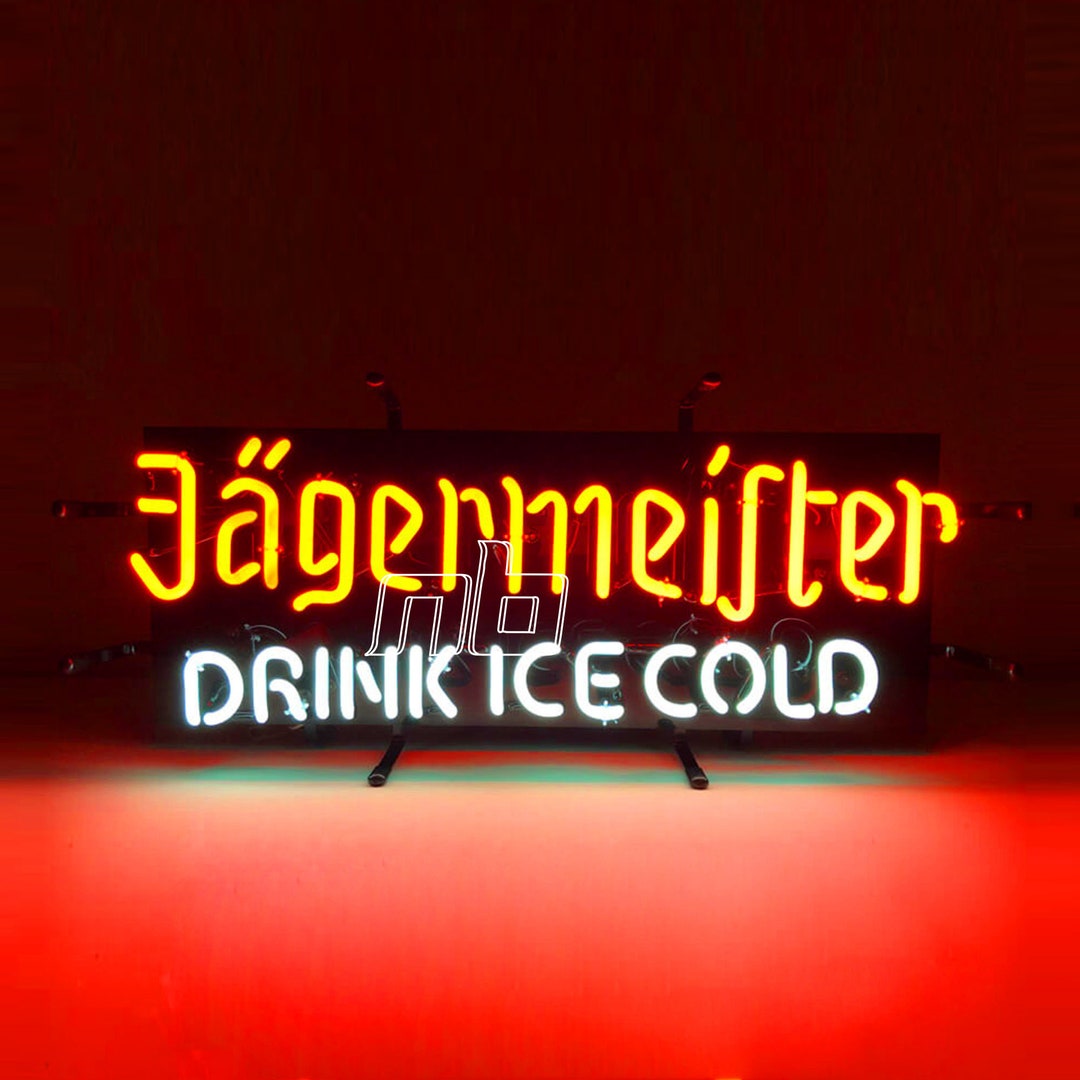 Jagermeister-drink-ice-cold Personalized Gifts Custom Real - Etsy