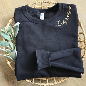 Custom Embroidered Sweatshirt, High School Mascot Embroidered ...