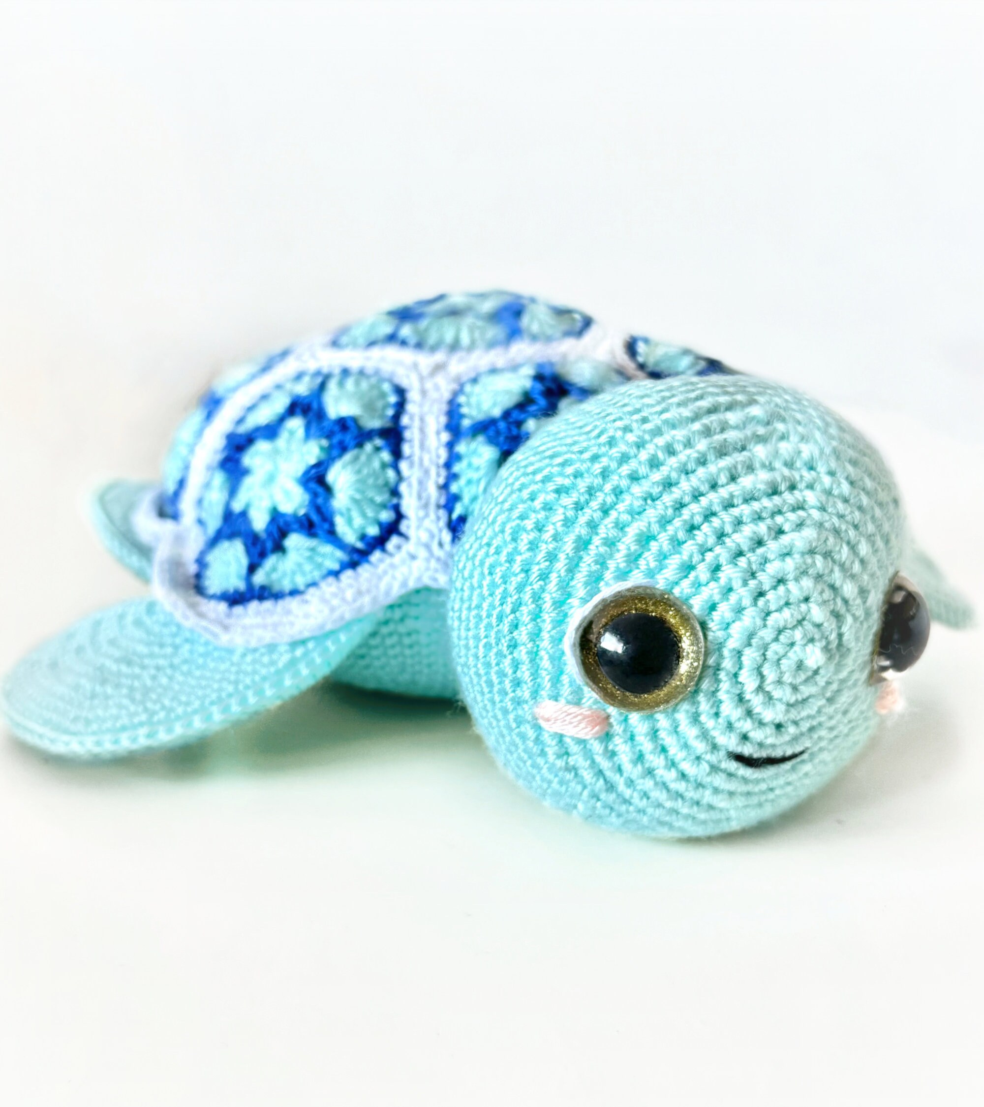 Crochet Turtle Pattern PDF Download Easy Amigurumi Sea Turtle Tutorial ...
