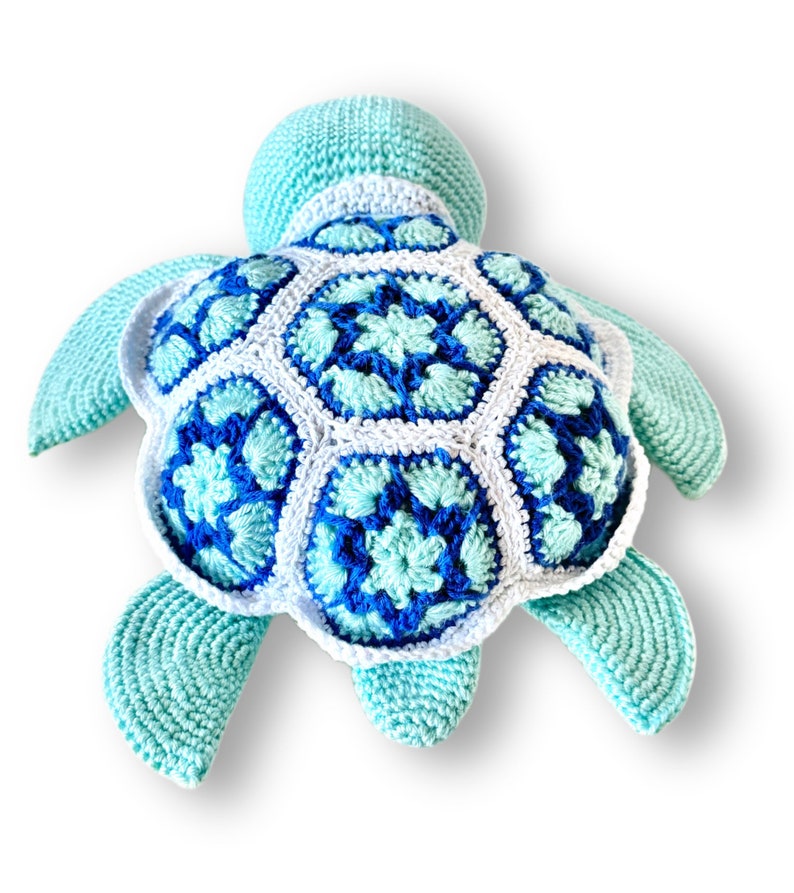 Crochet Turtle Pattern PDF Download Easy Amigurumi Sea Turtle Tutorial ...