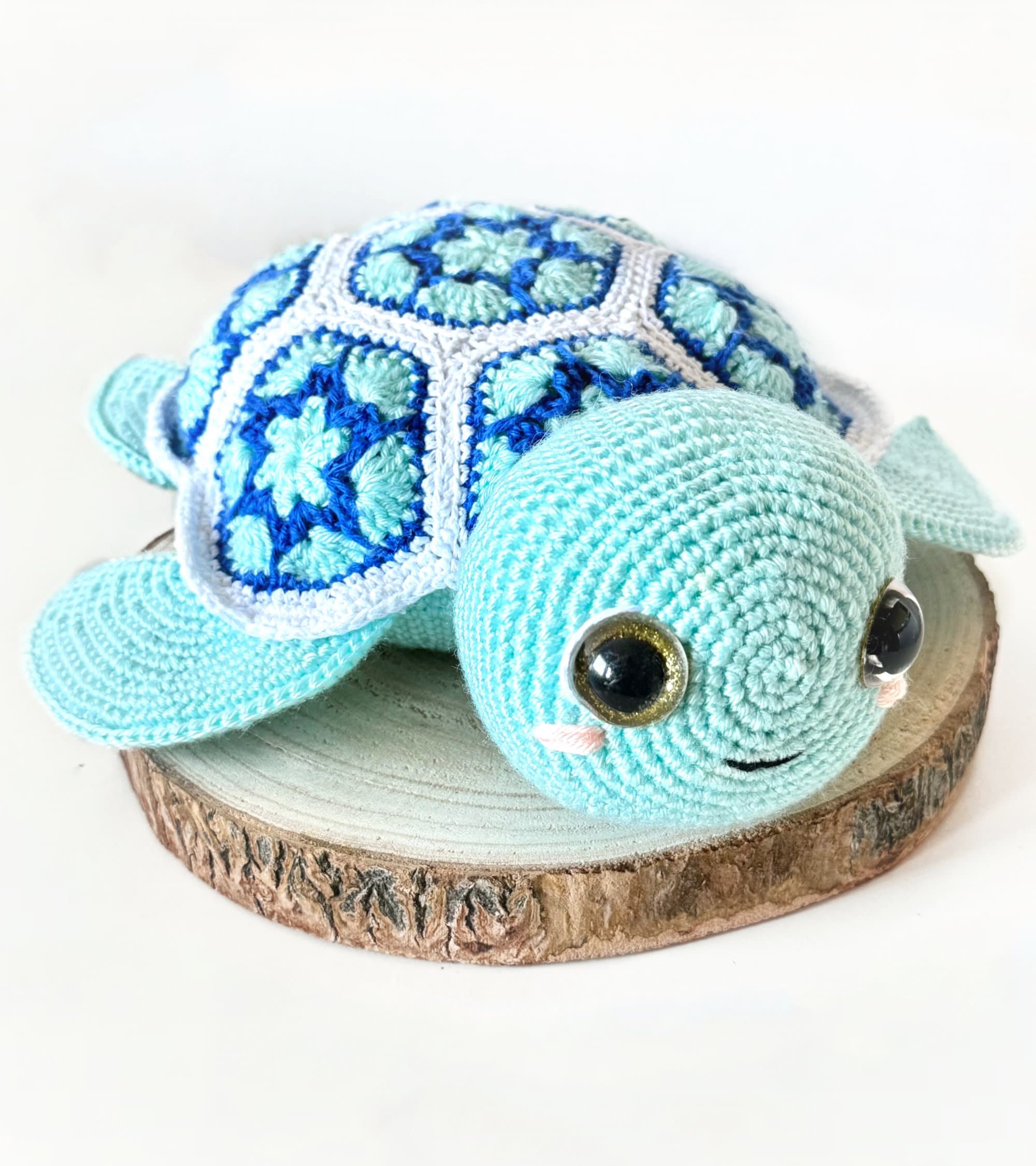 Crochet Turtle Pattern PDF Download Easy Amigurumi Sea Turtle Tutorial ...