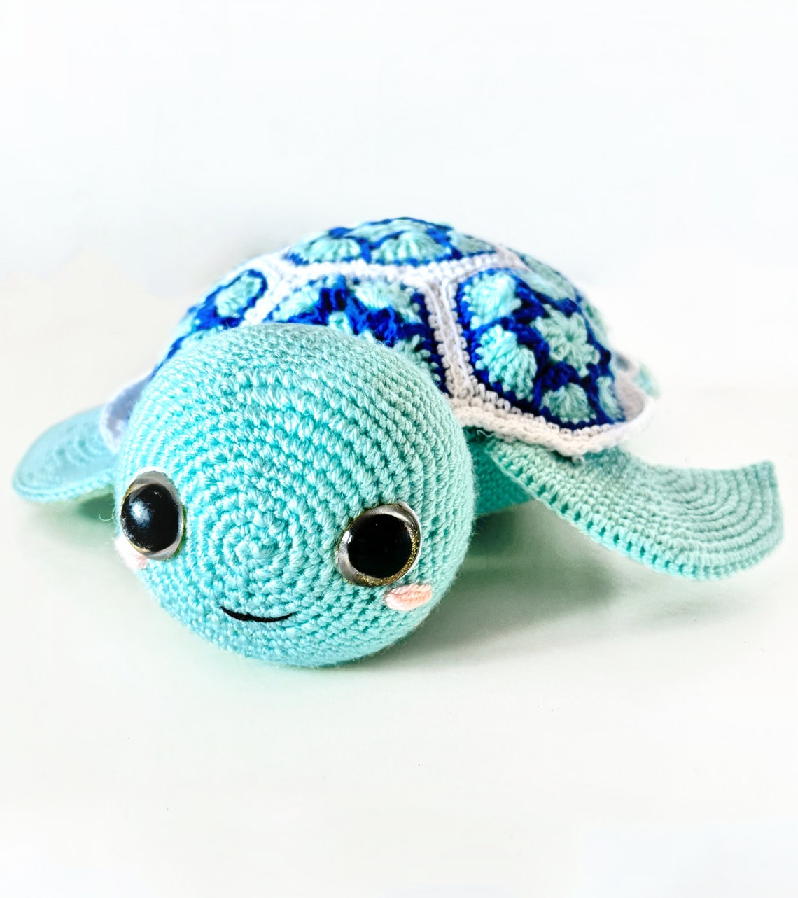 Crochet Turtle Pattern PDF Download Easy Amigurumi Sea Turtle Tutorial ...