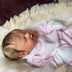 READY NOW Beautiful Baby Girl Asleep Crying Cuddle Body Hand-painted ...