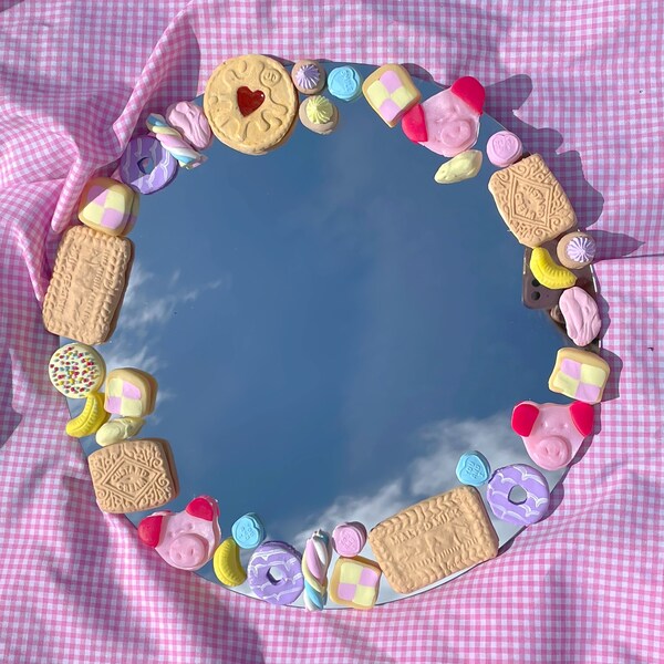 Polymer Clay Mirror - Etsy