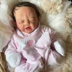 READY NOW Beautiful Baby Girl Asleep Crying Cuddle Body Hand-painted ...
