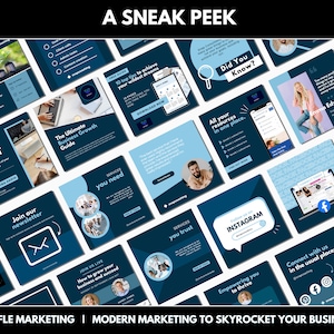 60 Linkedin Post Templates, Social Media Content Posts Editable Canva ...