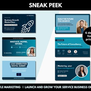 Linkedin Event Banner Editable Canva Template, Webinar Cover Photo ...