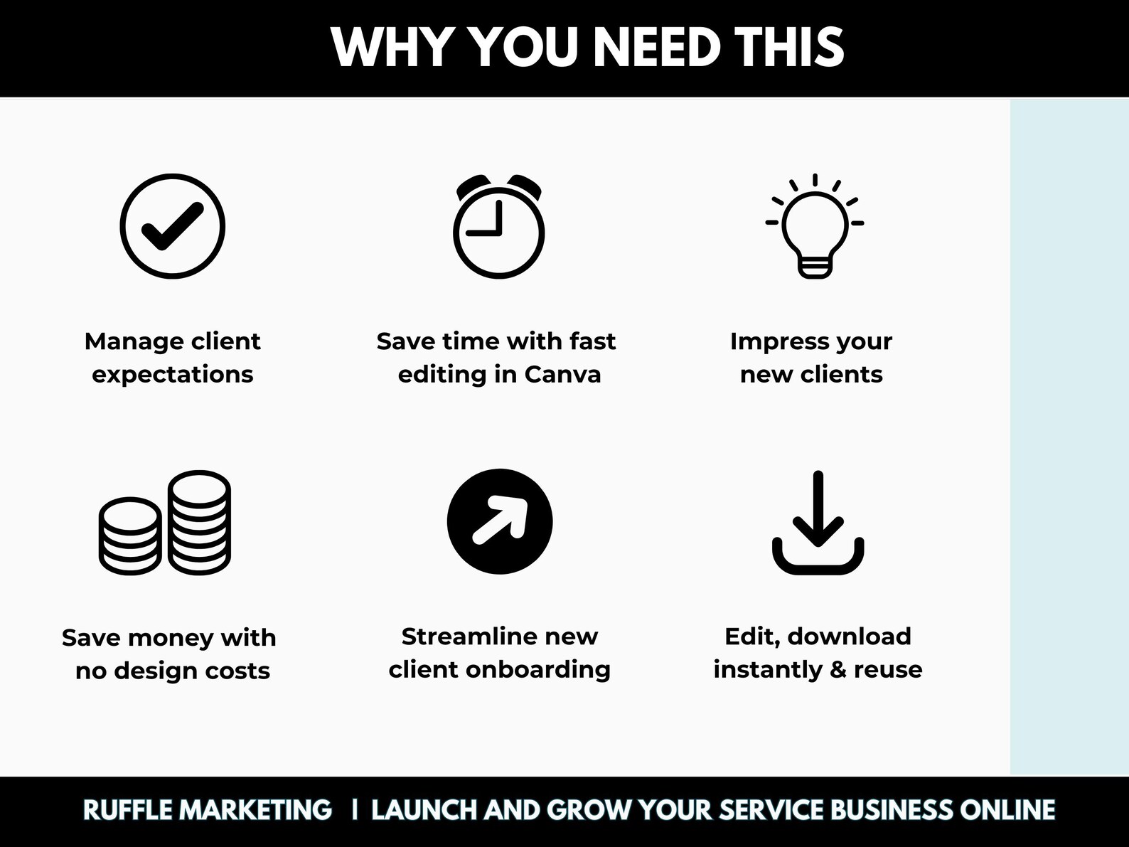 Client Welcome Pack Editable Canva Template, Customisable Client ...