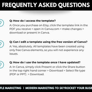 Business Pitch Deck Editable Canva Template for Start Ups, 50 Slides ...