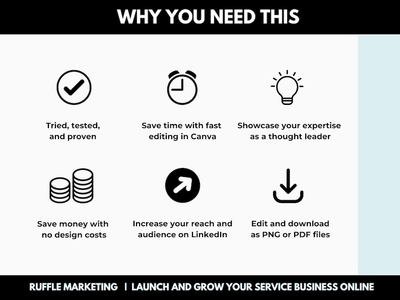 8 Linkedin Infographic Posts Template, Social Media Infographics ...