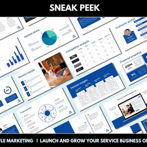 Business Pitch Deck Editable Canva Template, Company Presentation Canva ...