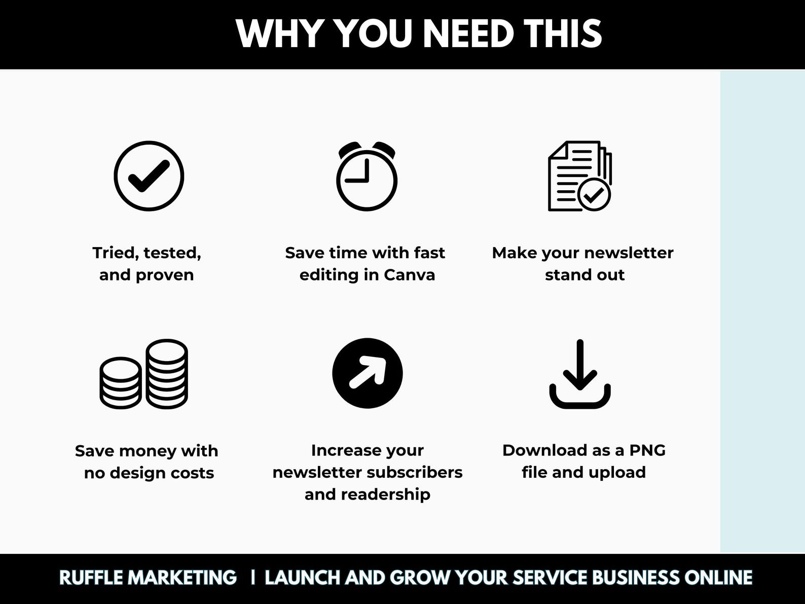 Linkedin Newsletter Banner Template, Thumbnail Canva Template ...