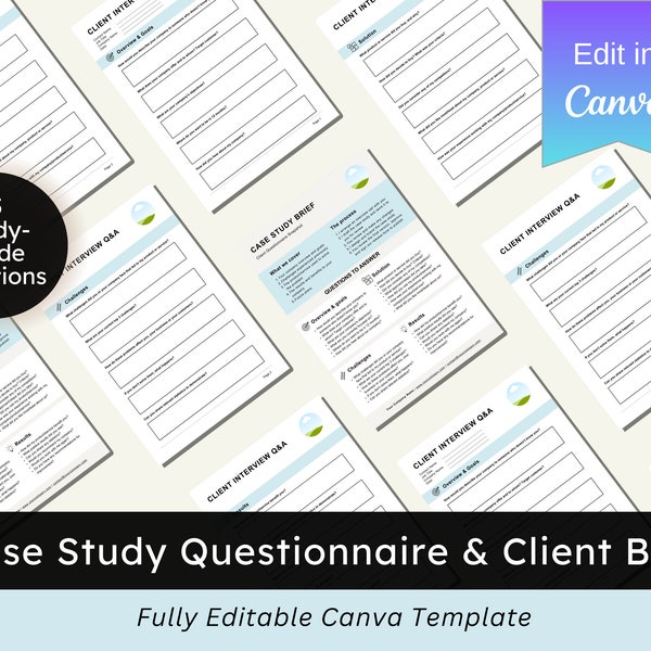 Customer Brief Sheet - Etsy