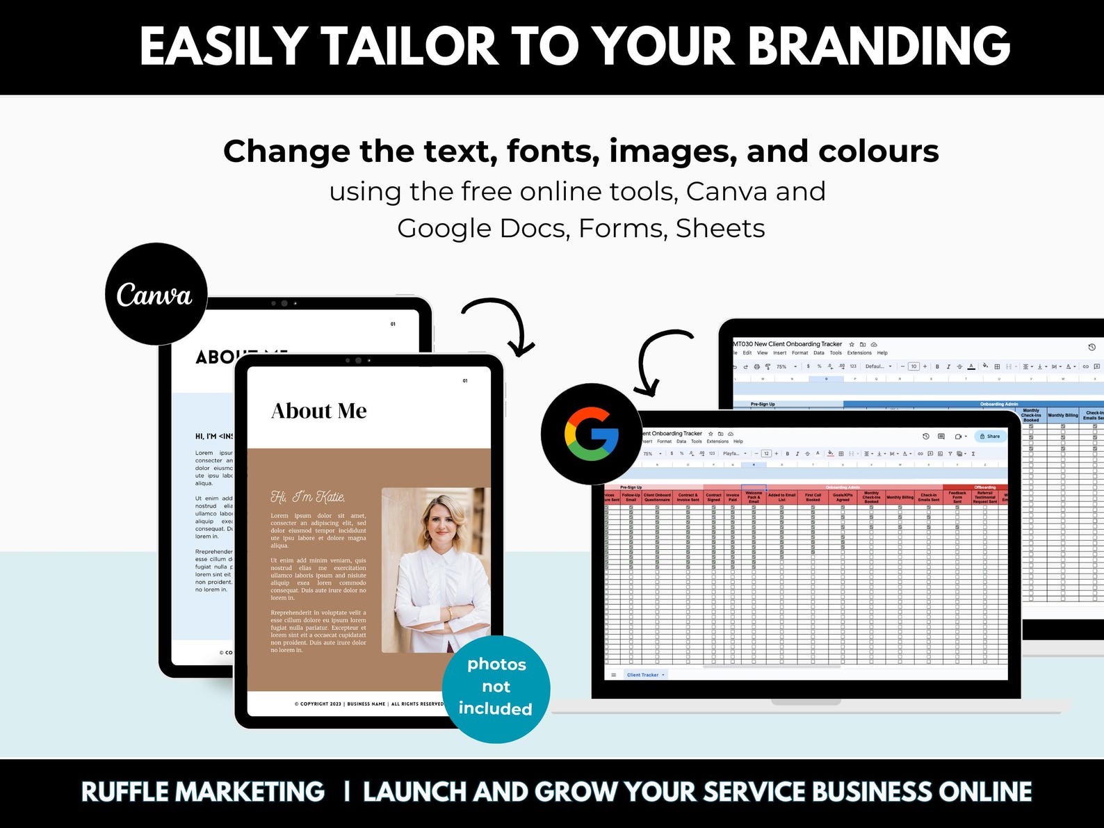 Client Onboarding Template Bundle, Service Business Starter Kit, New ...