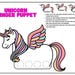 Unicorn Activity Bundle With 18 Pages of Games, Coloring, Activities ...