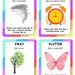 40 Fun Printable Movement Cards for Kids - Etsy