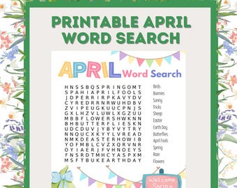 Printable Earth Day Word Search Puzzle With Answer Key - Etsy