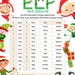 Elf-tastic Printable Christmas Elf Name Generator Worksheet - Etsy