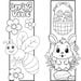 Printable Spring Coloring Bookmarks- Set of 10 - Etsy