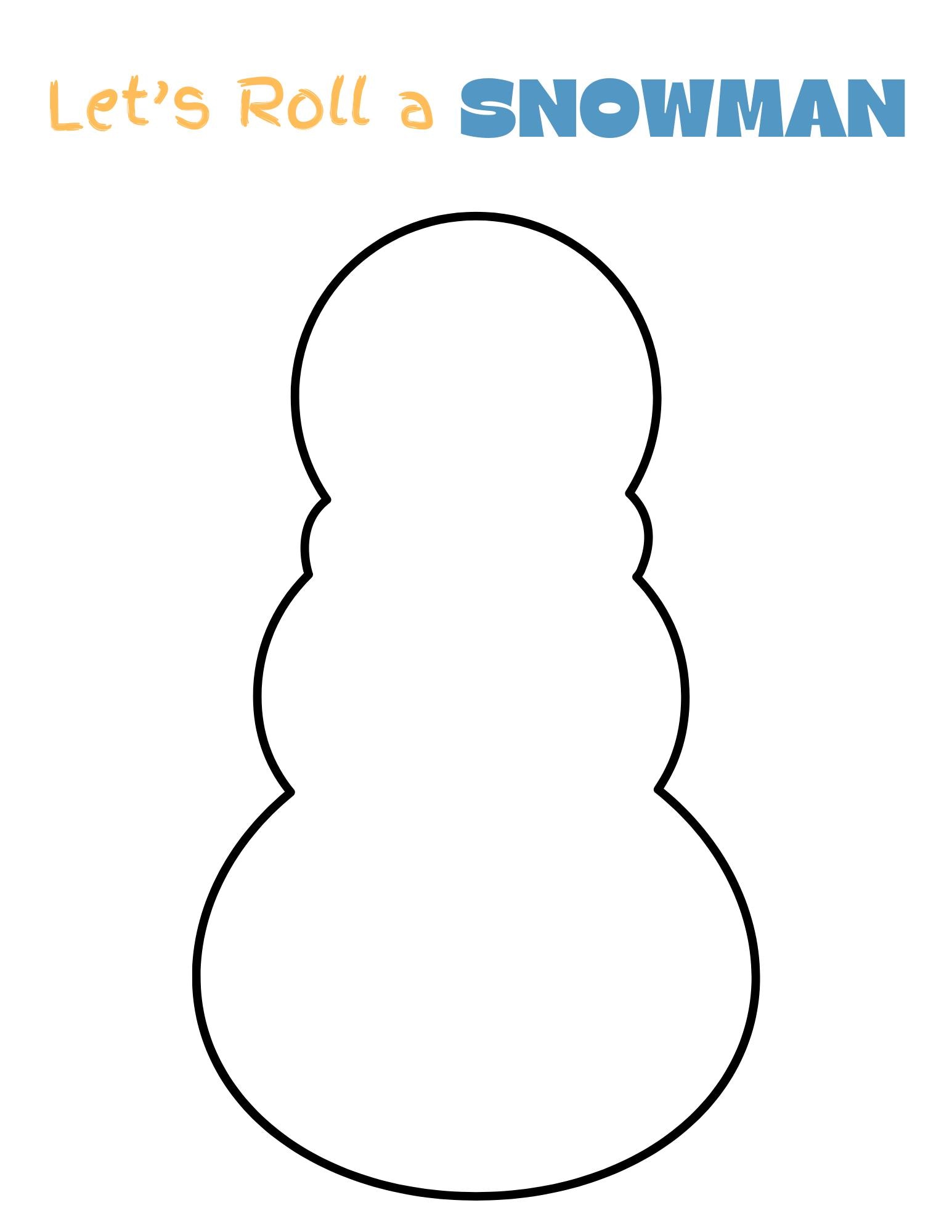Printable Roll a Snowman Game - Etsy