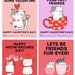 Cute Printable Cat Valentines - Etsy