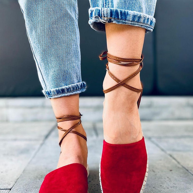 Open Toe Flat - Etsy