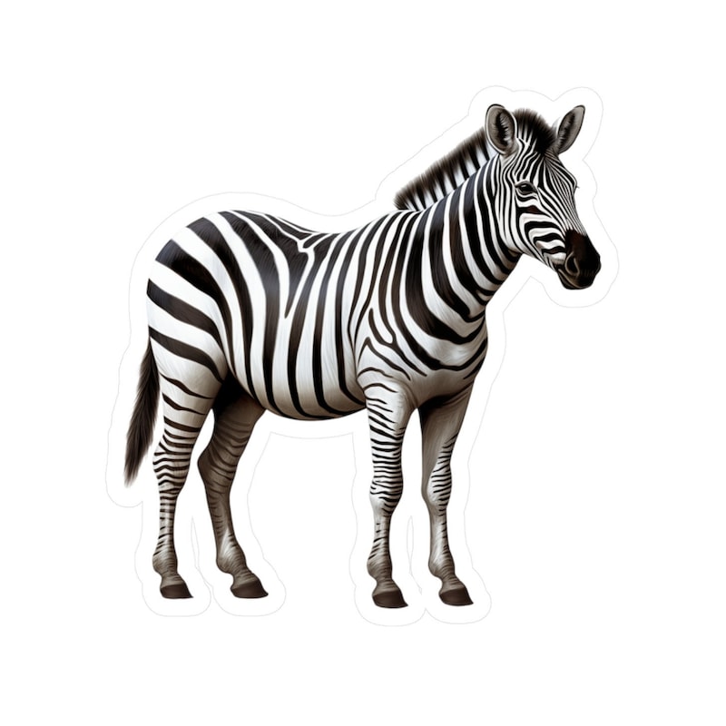 Zebra Decal - Etsy