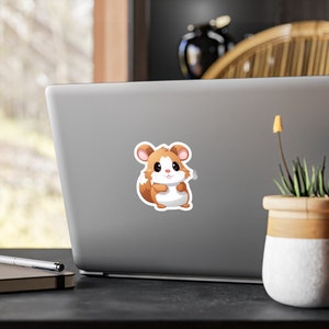 Hamster Sticker - Kiss-cut Vinyl Animal Decals - Etsy