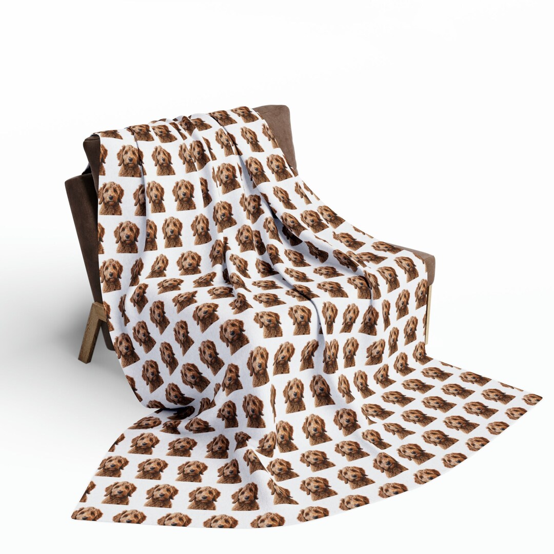 Goldendoodle Blanket - Arctic Fleece Throw - Dog Mom Gift - Dog Home ...