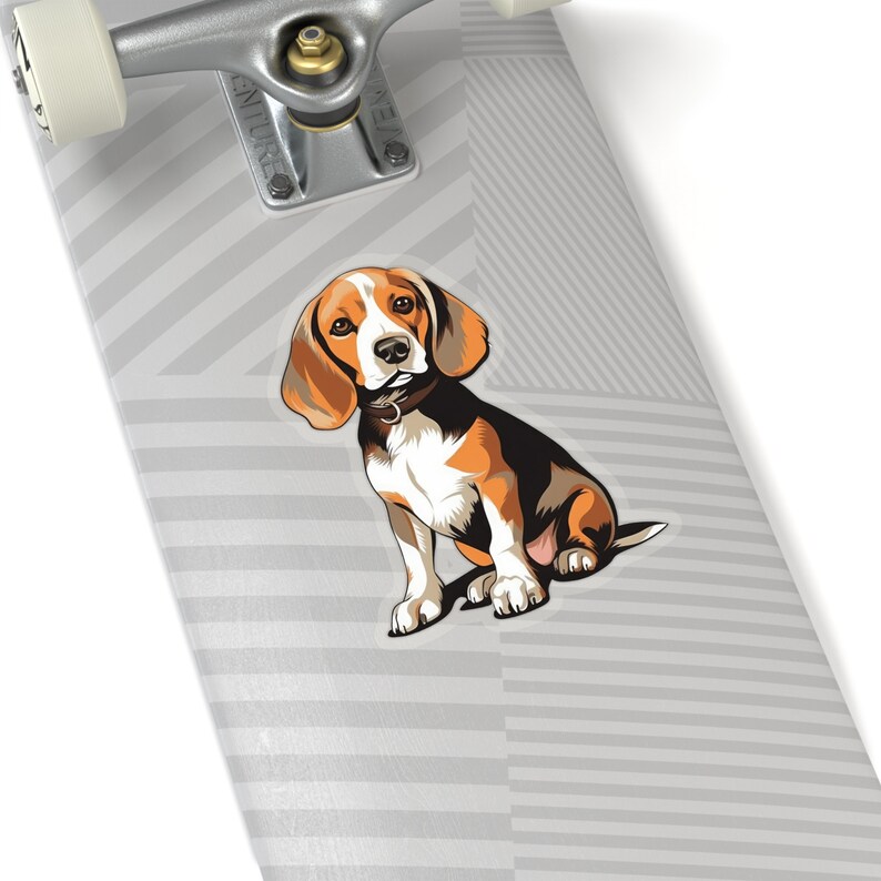 Beagle Sticker Kiss-cut Dog Decal - Etsy