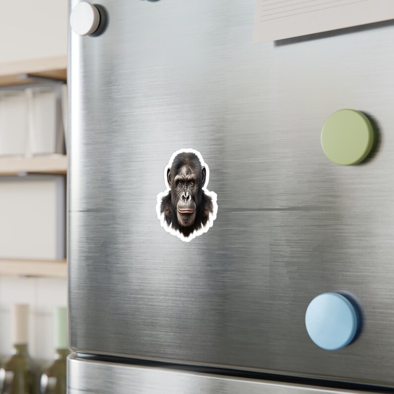Ape Sticker Monkey Vinyl Decal Animal Car Decal Laptop Sticker Window ...