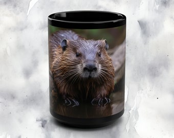 Beaver Mug. Beaver Gift. Beaver Fan Gift. Beaver Fan Mug. Beaver Lover ...