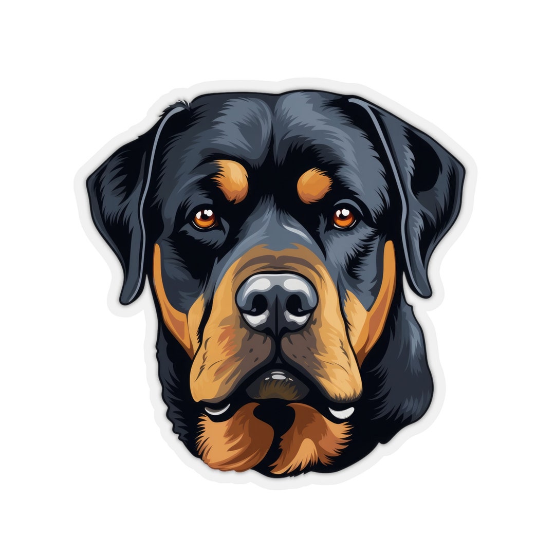 Rottweiler Sticker | Rottweiler Decal | Dog Sticker | Pet Decal - Etsy
