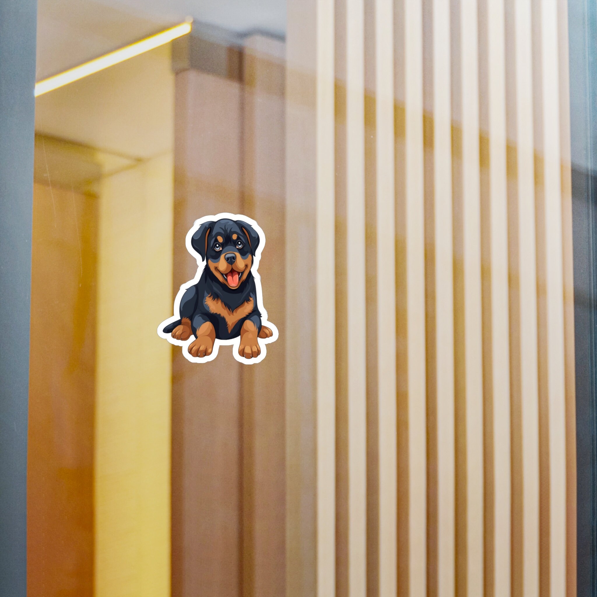 Rottweiler Sticker Kiss-cut Vinyl Decals - Etsy