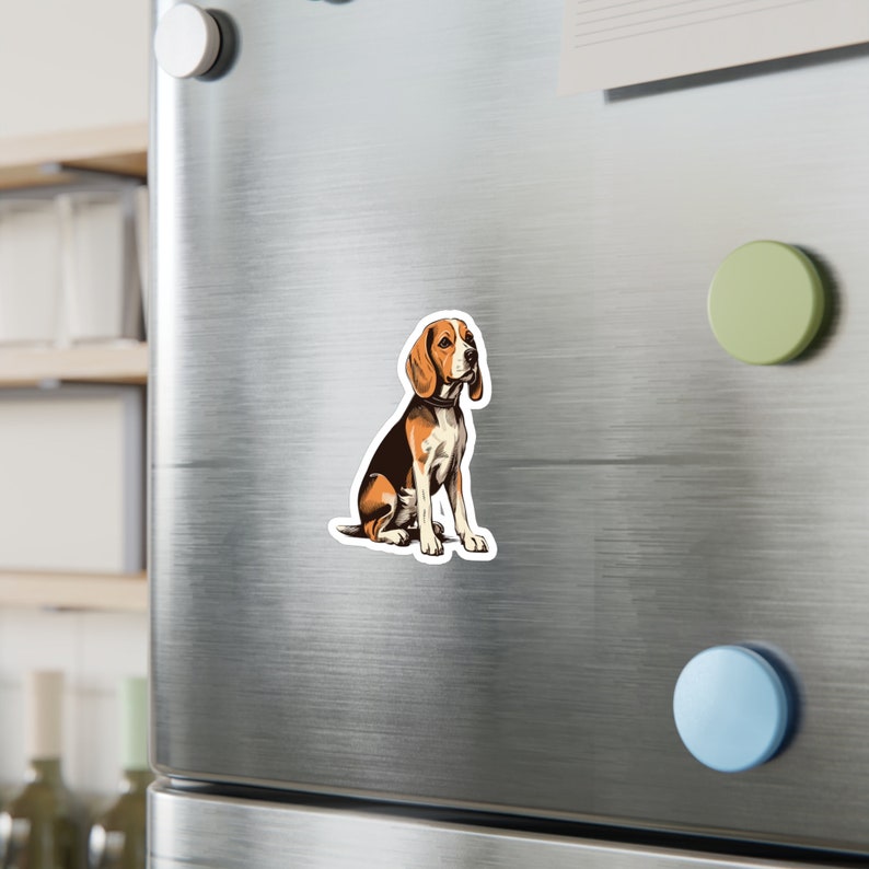 Beagle Sticker - Kiss-cut Vinyl Decals - Etsy