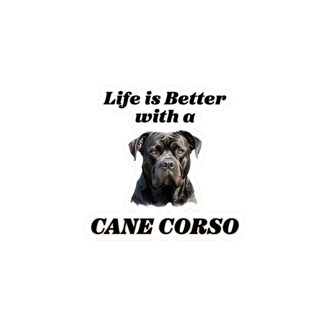 Cane Corso Sticker - Vinyl Dog Decals - Etsy